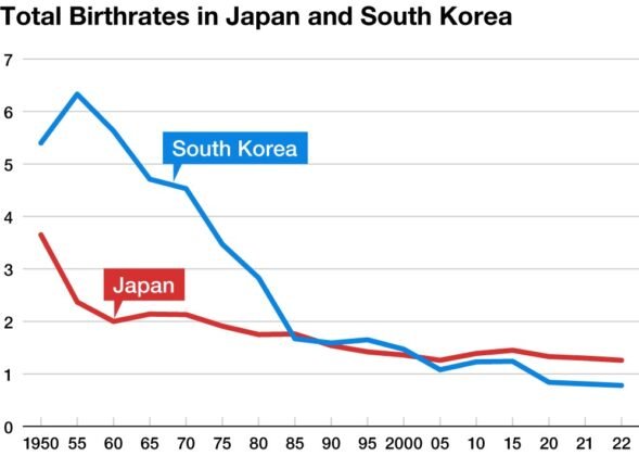 The Decline of Birth Rates in South Korea: A Growing Concern for the Nation